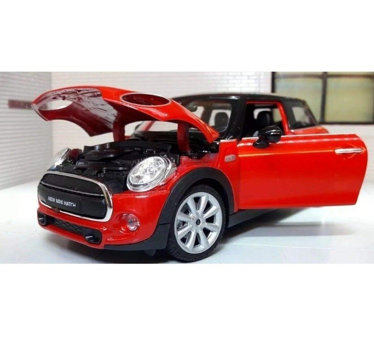 Willy 1/24 scale Mini Cooper S Hatchback 2-Door 2015 (Red) | eBay UK