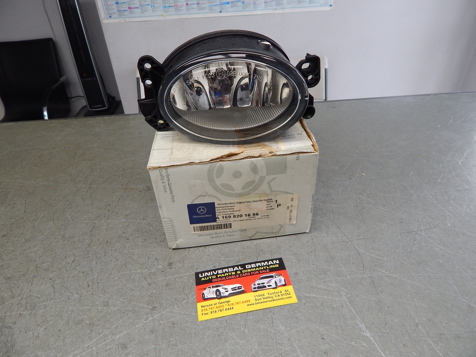 ML350 ML550 E350 E550 SL550 C300 G500 GL450 GL550 FOG LIGHT RIGHT ...