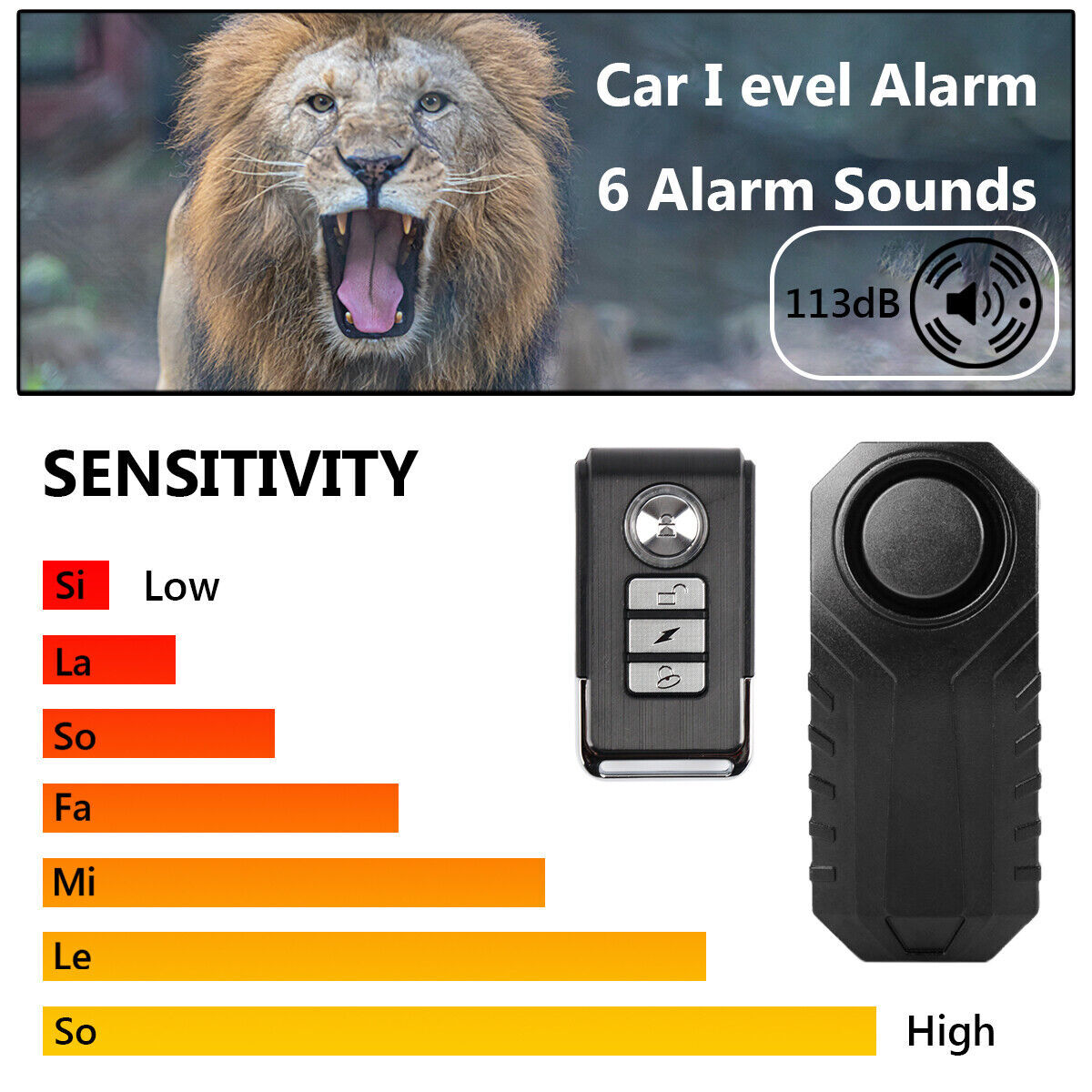 Wireless Anti-Theft Security Alarm Motorcycle Bike Mobility Scooter Alarm Remote | eBay UK