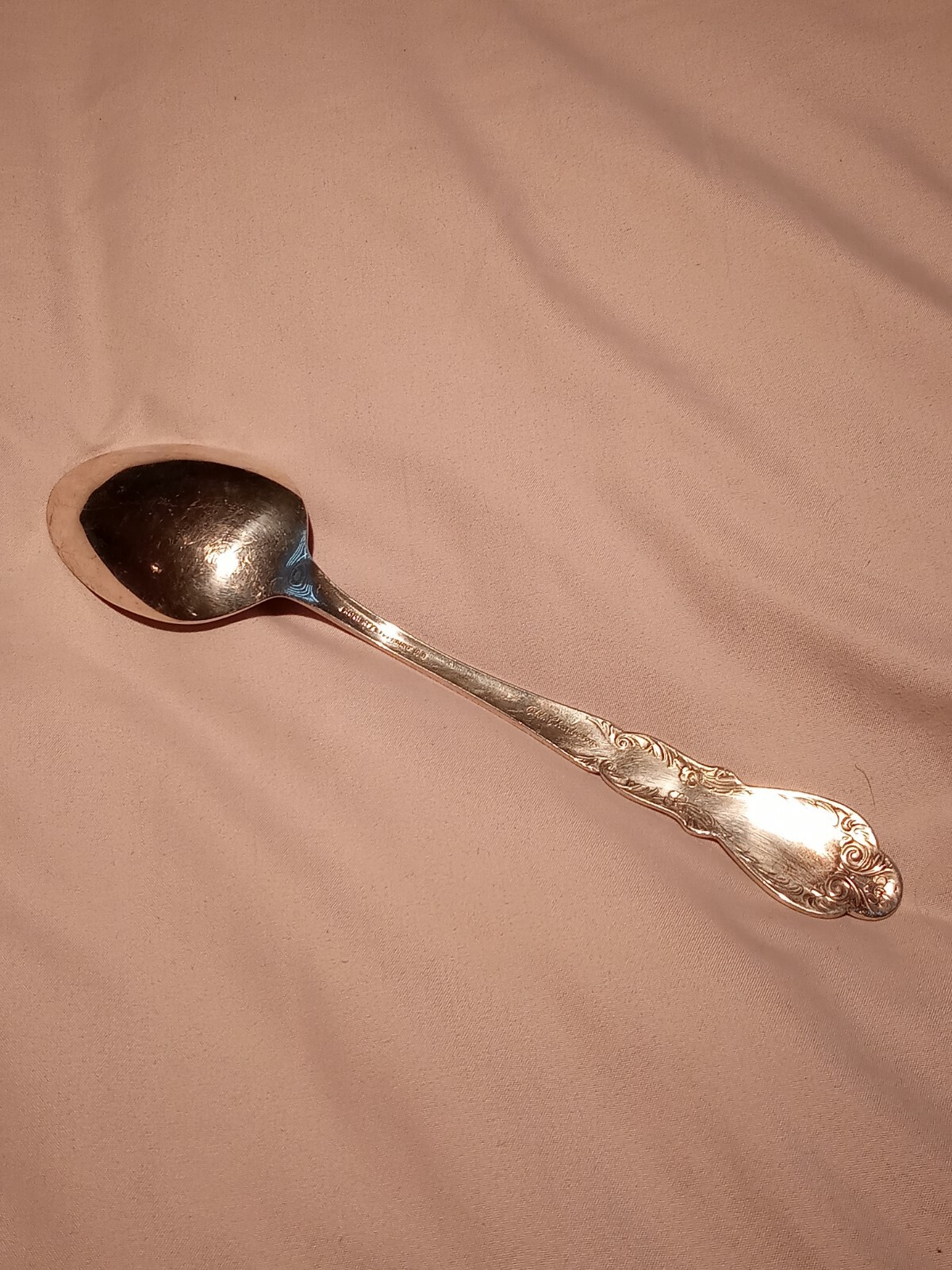 Rogers Sterling Old Charleston Serving Spoon | eBay