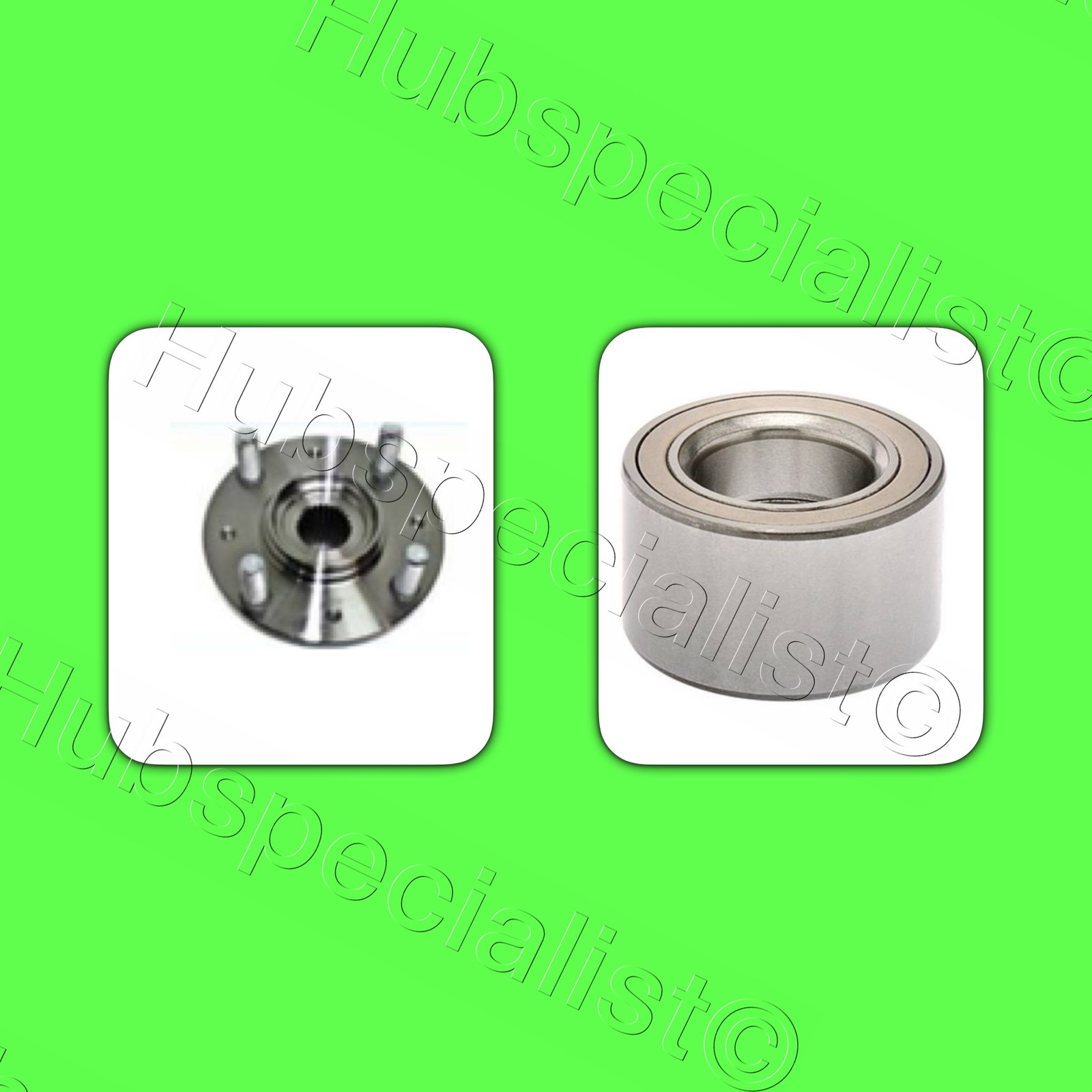 FRONT WHEEL HUB & BEARING FOR 1986-1989 ACURA INTEGRA NEW SHIP 2-3 DAYS ...