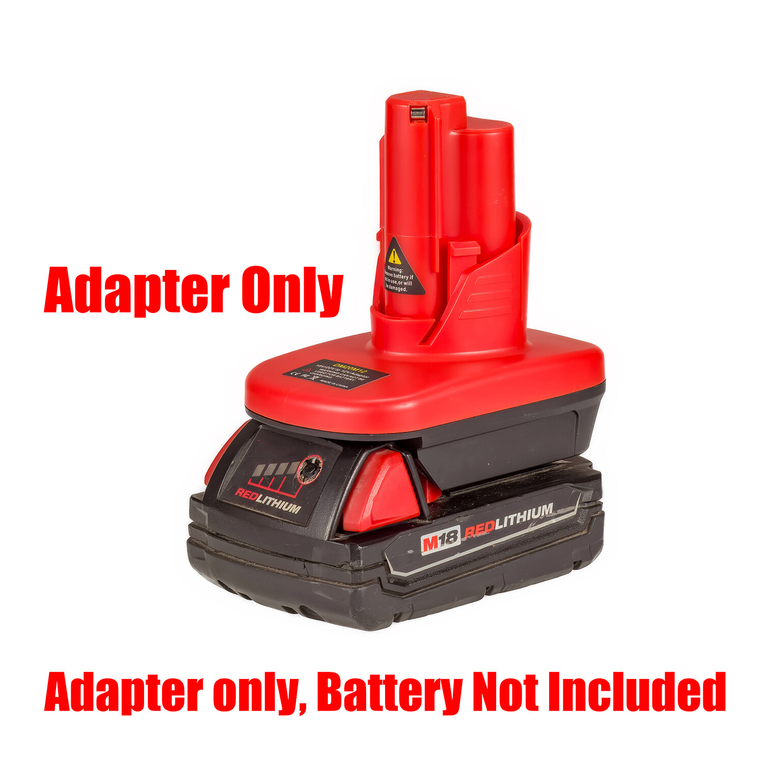1 Mod. Adapter for Bauer DeWalt 20v Milwaukee M18 Battery To Milwaukee ...