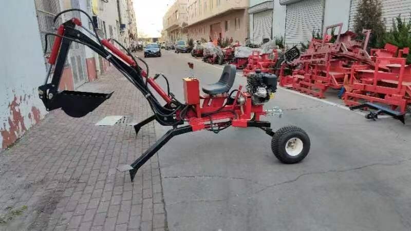 Double wheel Spider Excavator Backhoe walking multifunctional digger | eBay