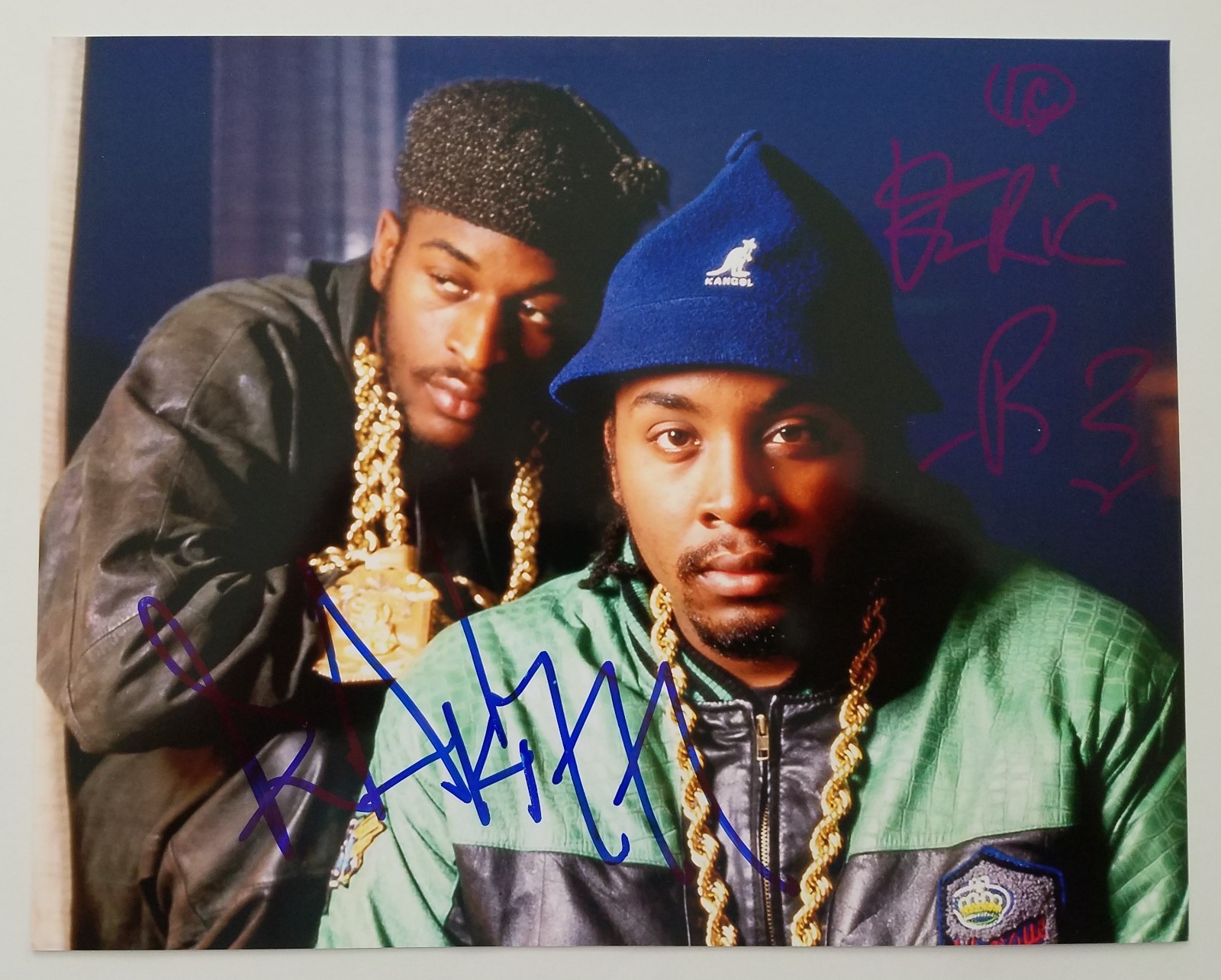 Eric B & Rakim Dual Signed 8x10 Photo Hip Hop Rap LEGENDS Paid In Full ...