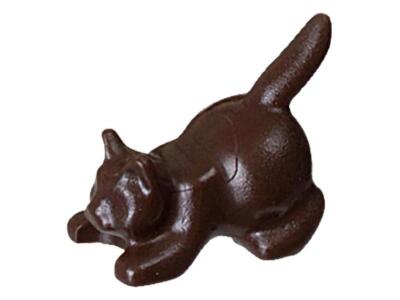 105 LEGO Part 6251 Cat, Crouching - Dark Brown | eBay Australia
