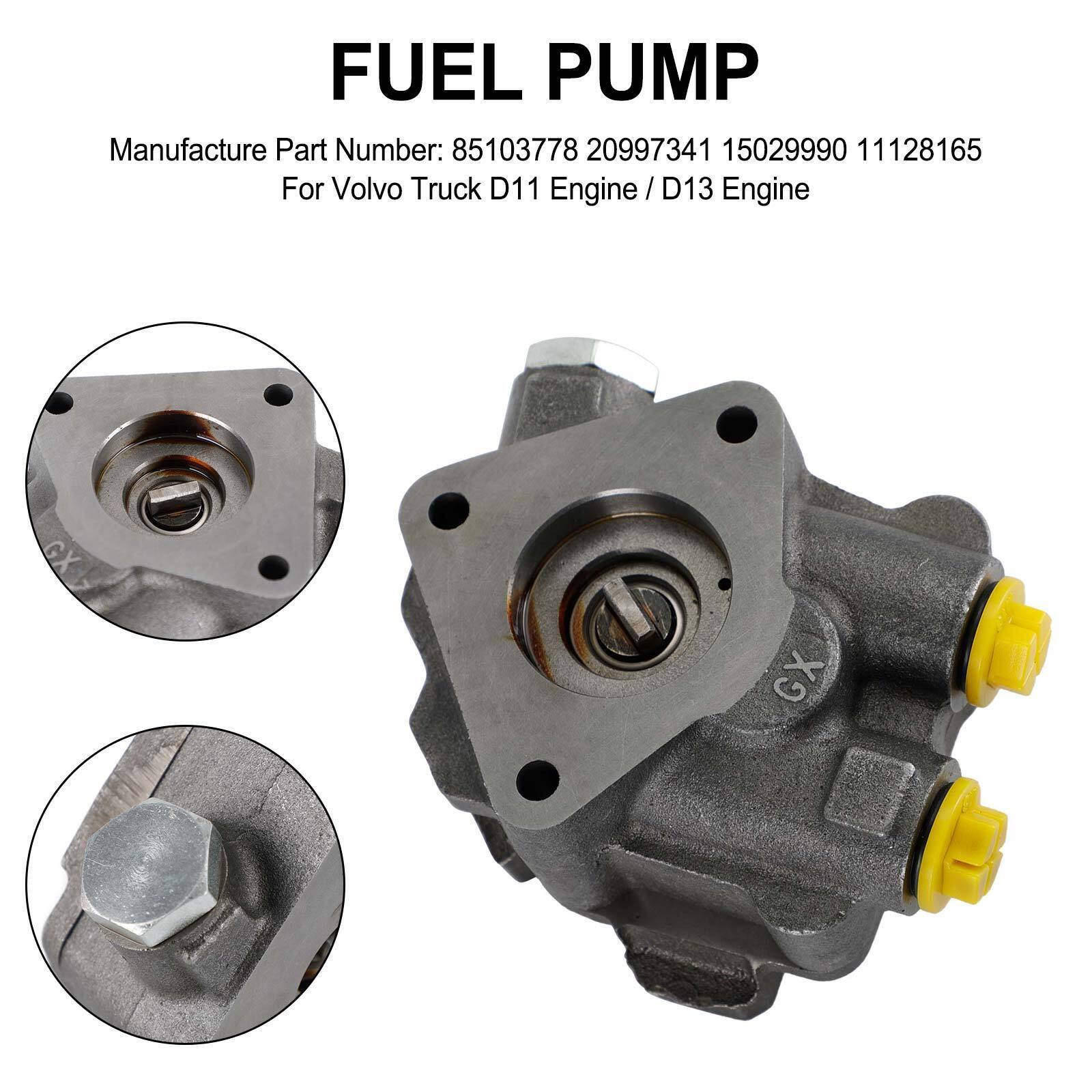 Fuel Pump 20997341 For Volvo VN VNL VHD Series D11 D13 D16 Engine ...