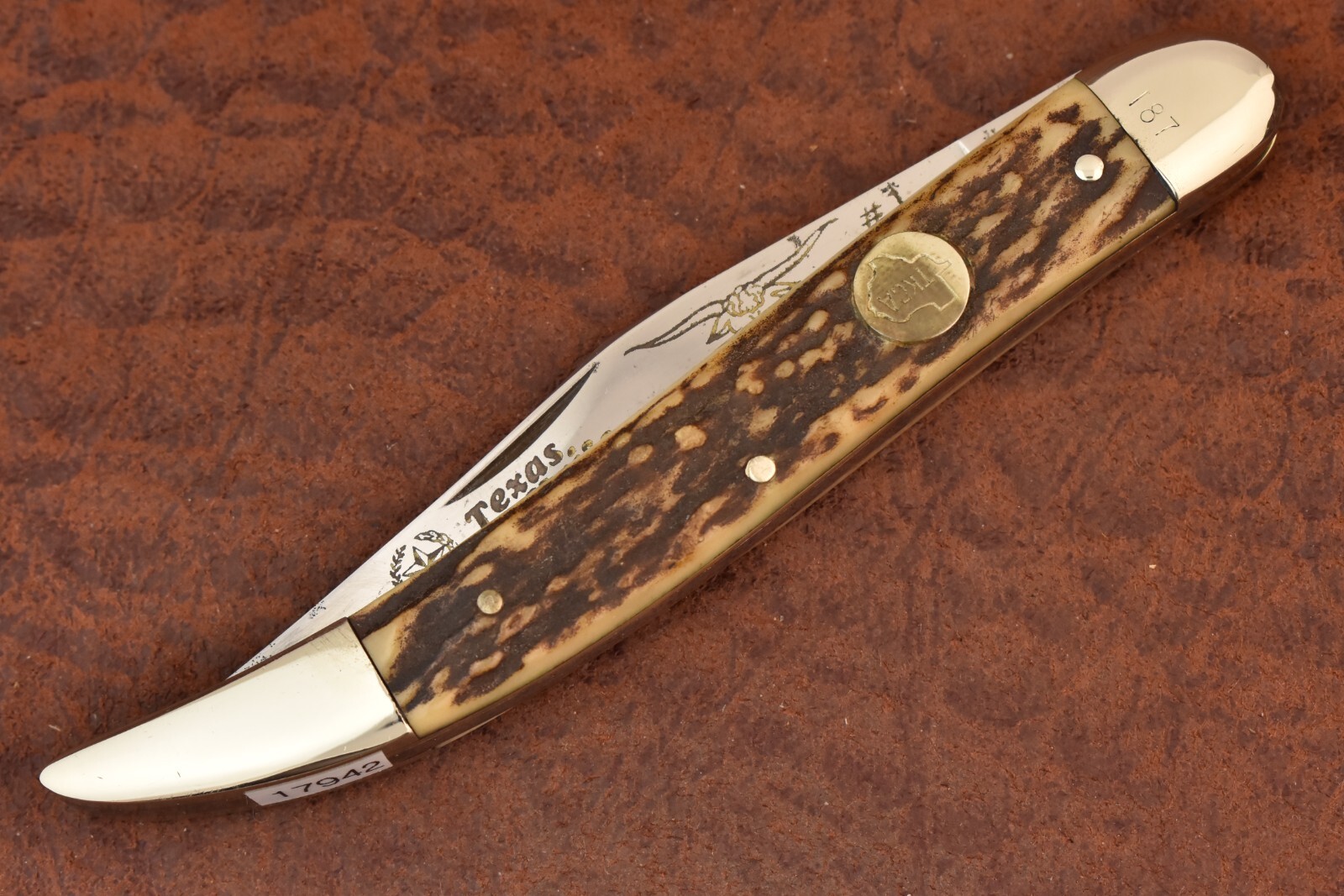 RARE GERMAN EYE BRAND CARL SCHLIEPER STAG JUMBO TOOTHPICK KNIFE 1980 1/ ...