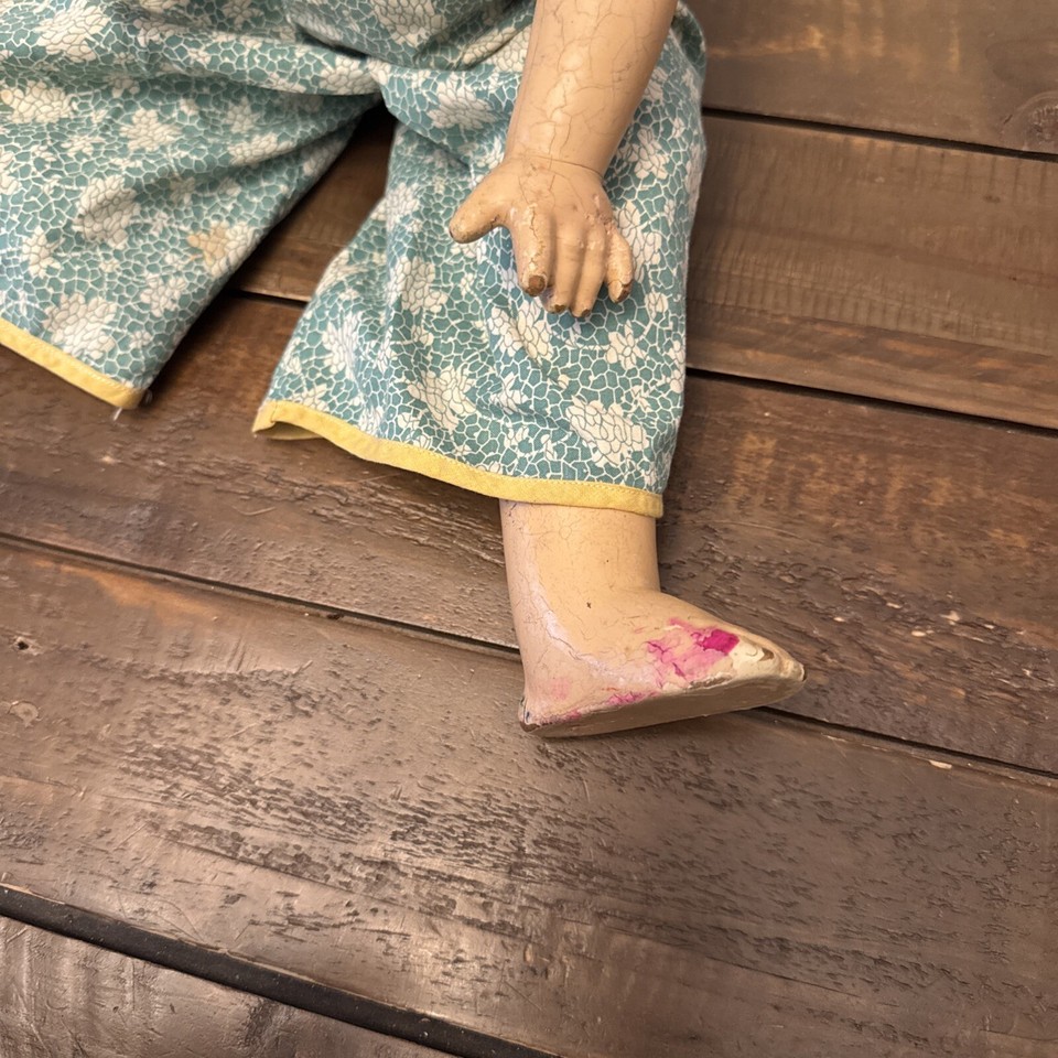 Vintage Composition Effanbee Patsy Ann Doll 19” Sleep Eyes Needs ...