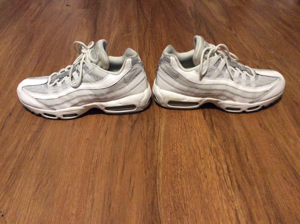 Nike Air Max 95 White Reflect Silver Shoes For Men, Size 10 | eBay