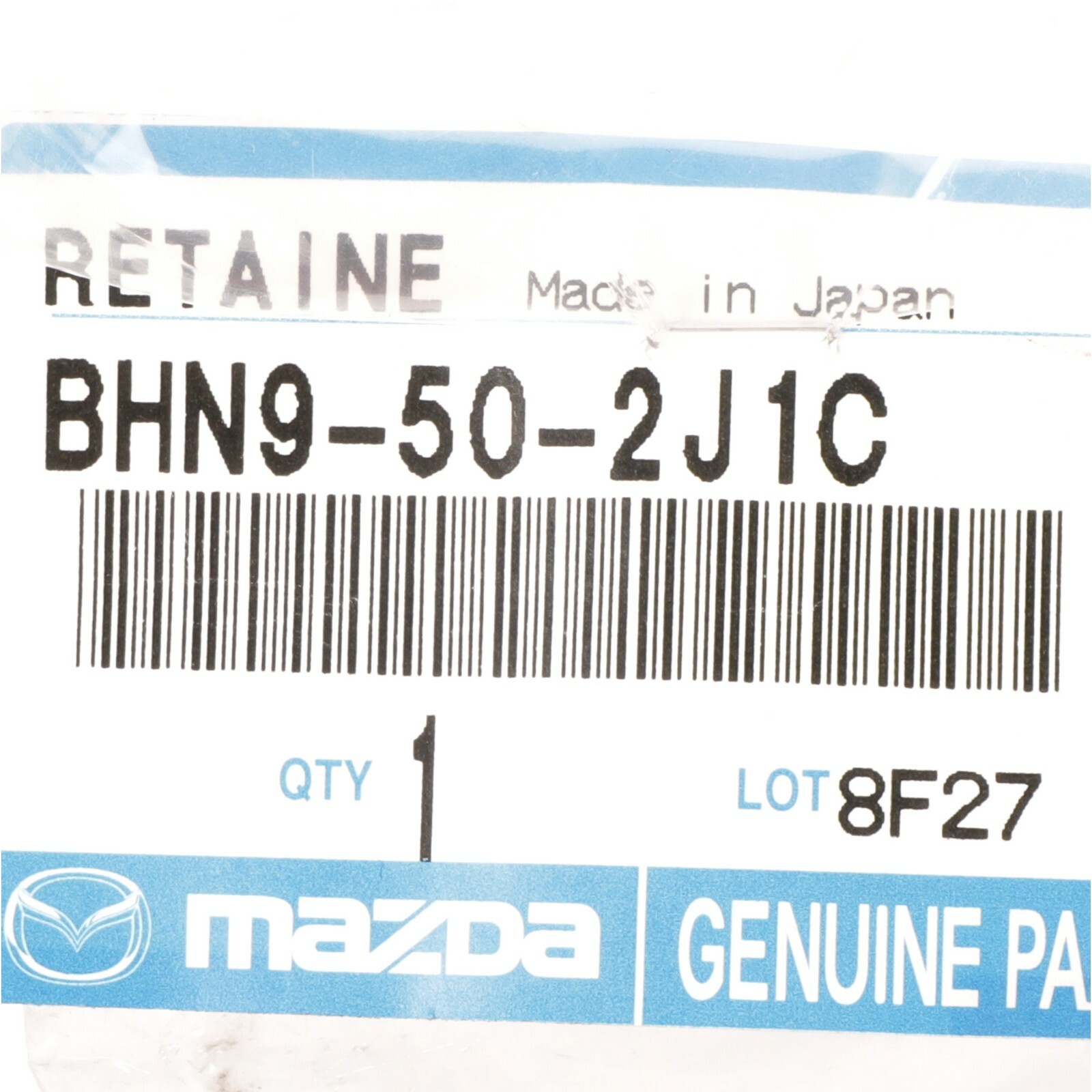 OEM NEW Rear Left Side Bumper Bracket Retainer 2014-2018 Mazda3 BHN9-50 ...