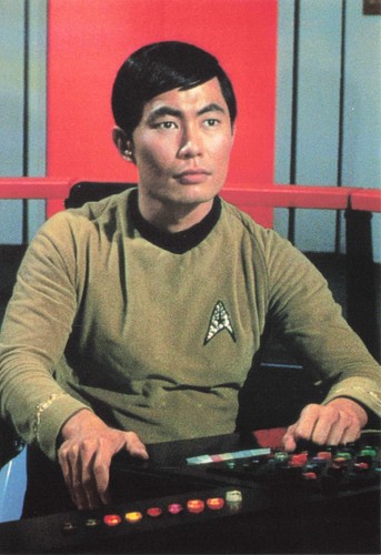 Postcard Star Trek: The Original Series Sulu George Takei Sci-Fi ...