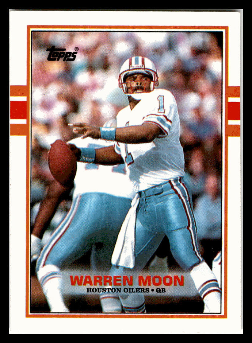 1989 Topps Warren Moon #93 Houston Oilers | eBay