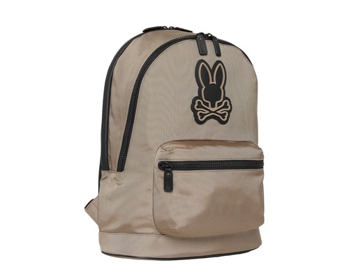 Psycho Bunny Dome Backpack B6A628Z1BP-ATP Antique Taupe | eBay
