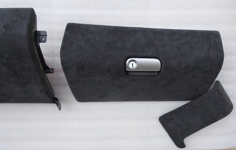 PORSCHE 997 2005 12 GT3 BOXSTER 987.2 ALCANTARA LOWER & DASH BOARD TRIM ...