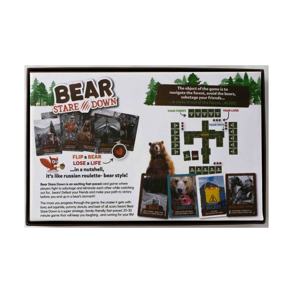 Boss Dog Games Board Games Bear Stare Down Box EX 860006170653| eBay