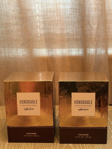 Bath & Body Works Set Of 2 Men's Collection HONORABLE Cologne Spray 3.4 ...