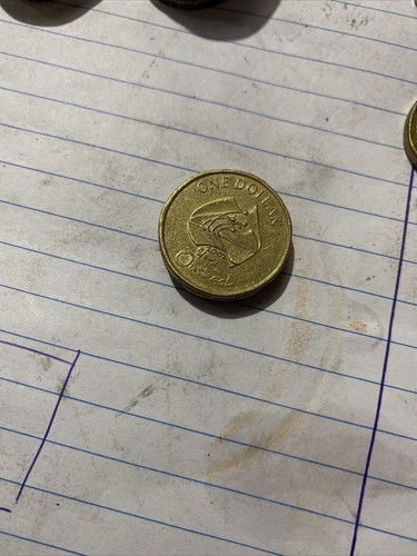 Rare 2002 $1 ONE DOLLAR COIN - YEAR OF THE OUTBACK, Special STRIKE EDGE ...