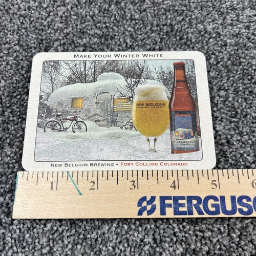 Lot Of 7 Belgium Brewing Beer Coasters, Fort Collins, CO | eBay