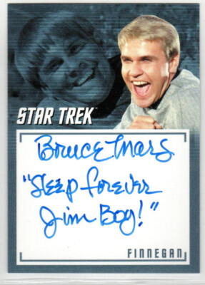 STAR TREK TOS ARCHIVES & INSCRIPTIONS A22 BRUCE MARS AS FINNEGAN ...