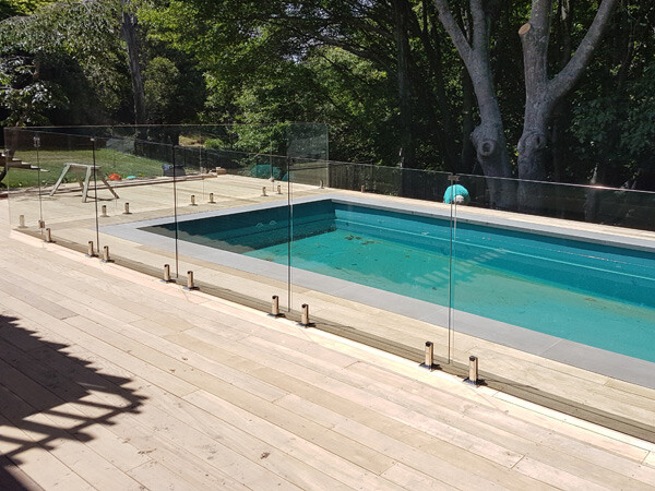 Glass Fence Spigot Pool Balustrade Fencing Clamp Spigots Floor Stand ...