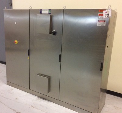 IRINOX AS/AZ S/S MODULAR ENCLOSURE 3-DOOR WIDE 95" X 24" X 75" W ...