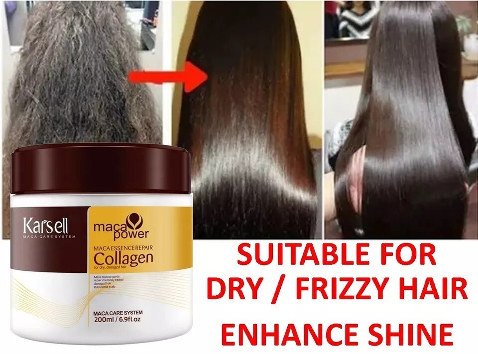 ORIGINAL Karsell Hair Repair Mask Argan Oil Conditioning Collagen ...