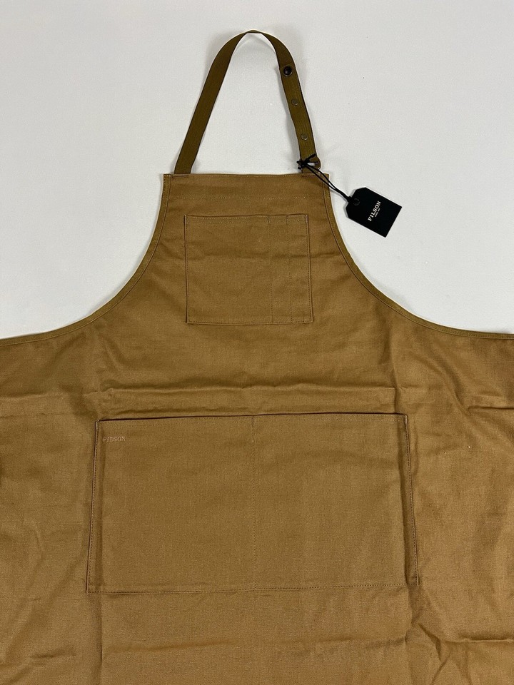 FILSON TIN CLOTH APRON DARK TAN NWT IMPORTED | eBay
