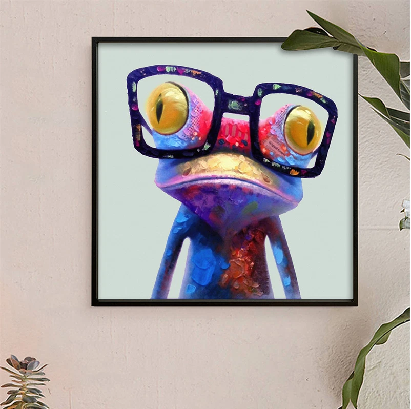Abstract Frog Painting
