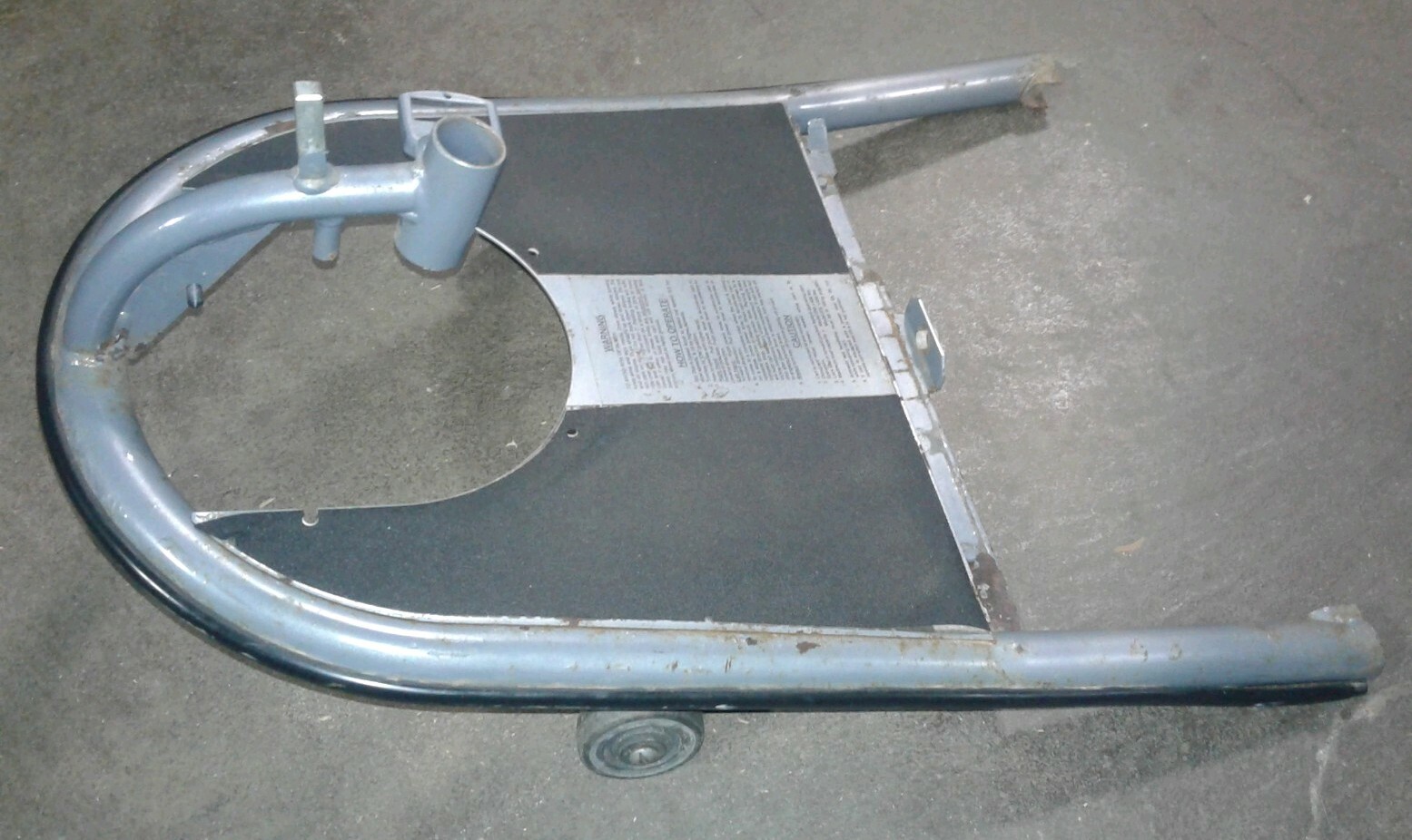 Rascal 235 Mobility Scooter Front Body Frame w/anti Tip Wheels. | eBay