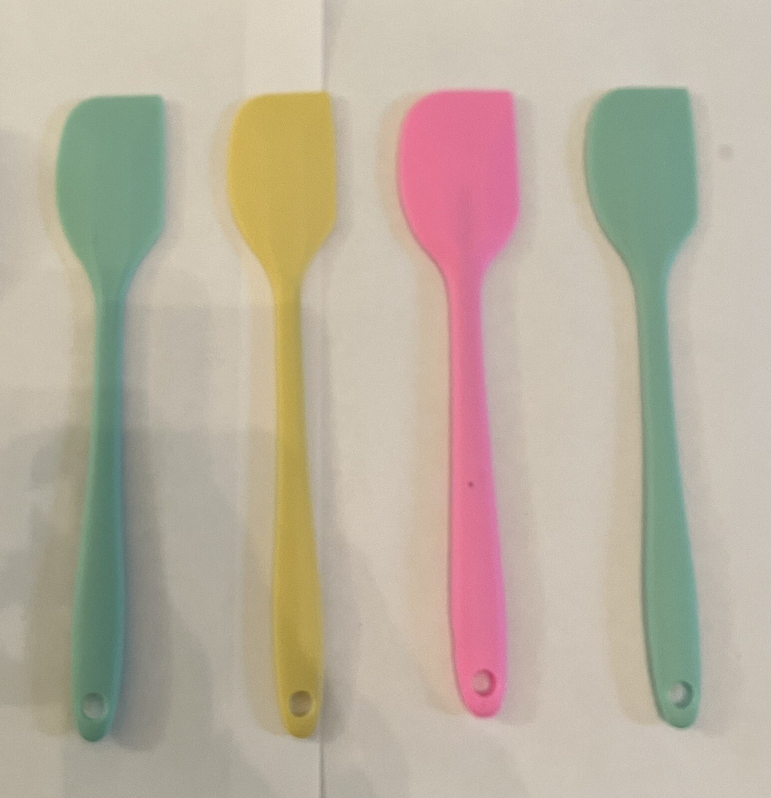 Set Of Four Nordic Colored Silicon Mini Spatulas | eBay