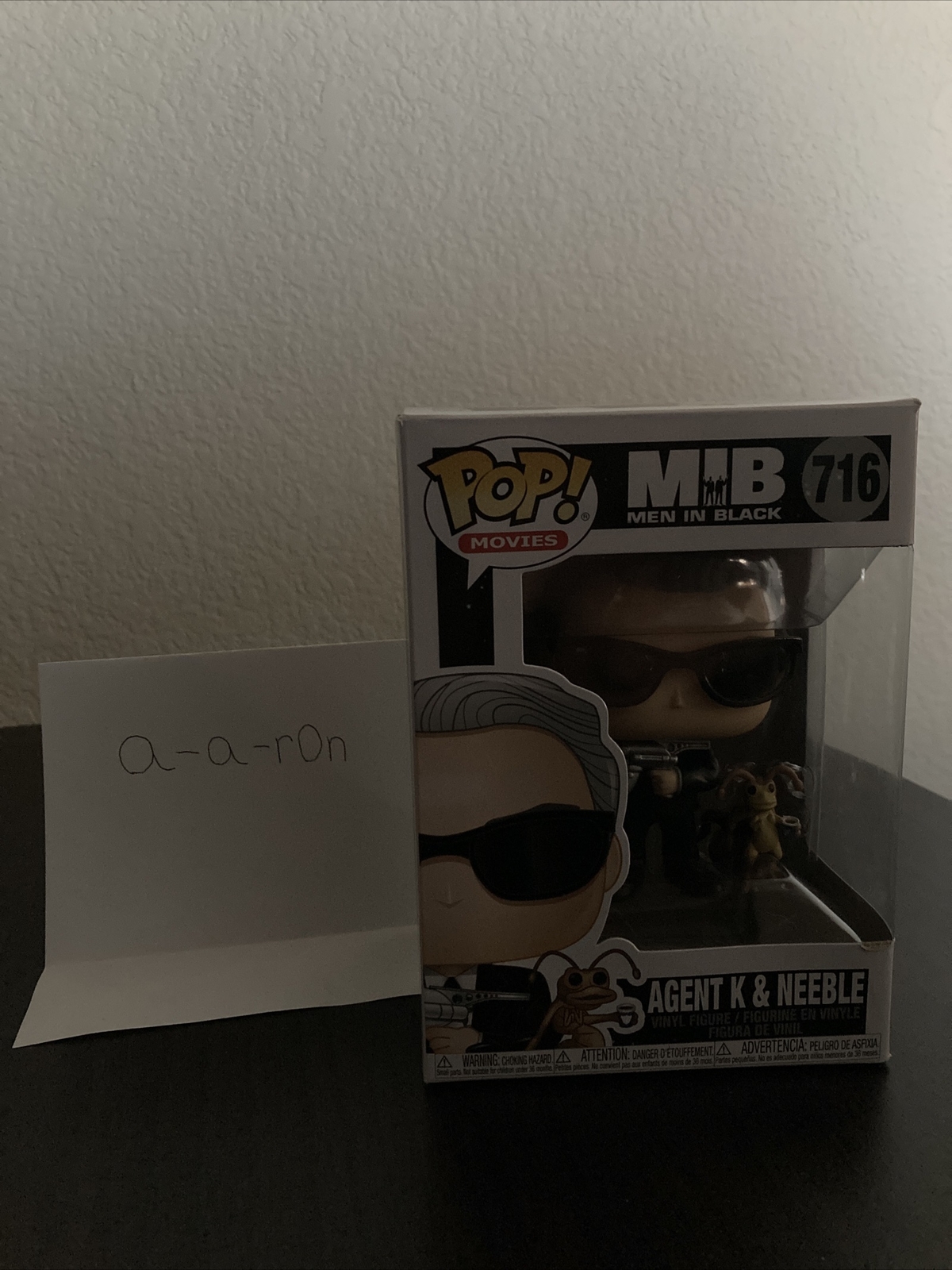 Funko POP! Movies #716 Men in Black MIB Agent K & Neeble Vinyl Figure ...