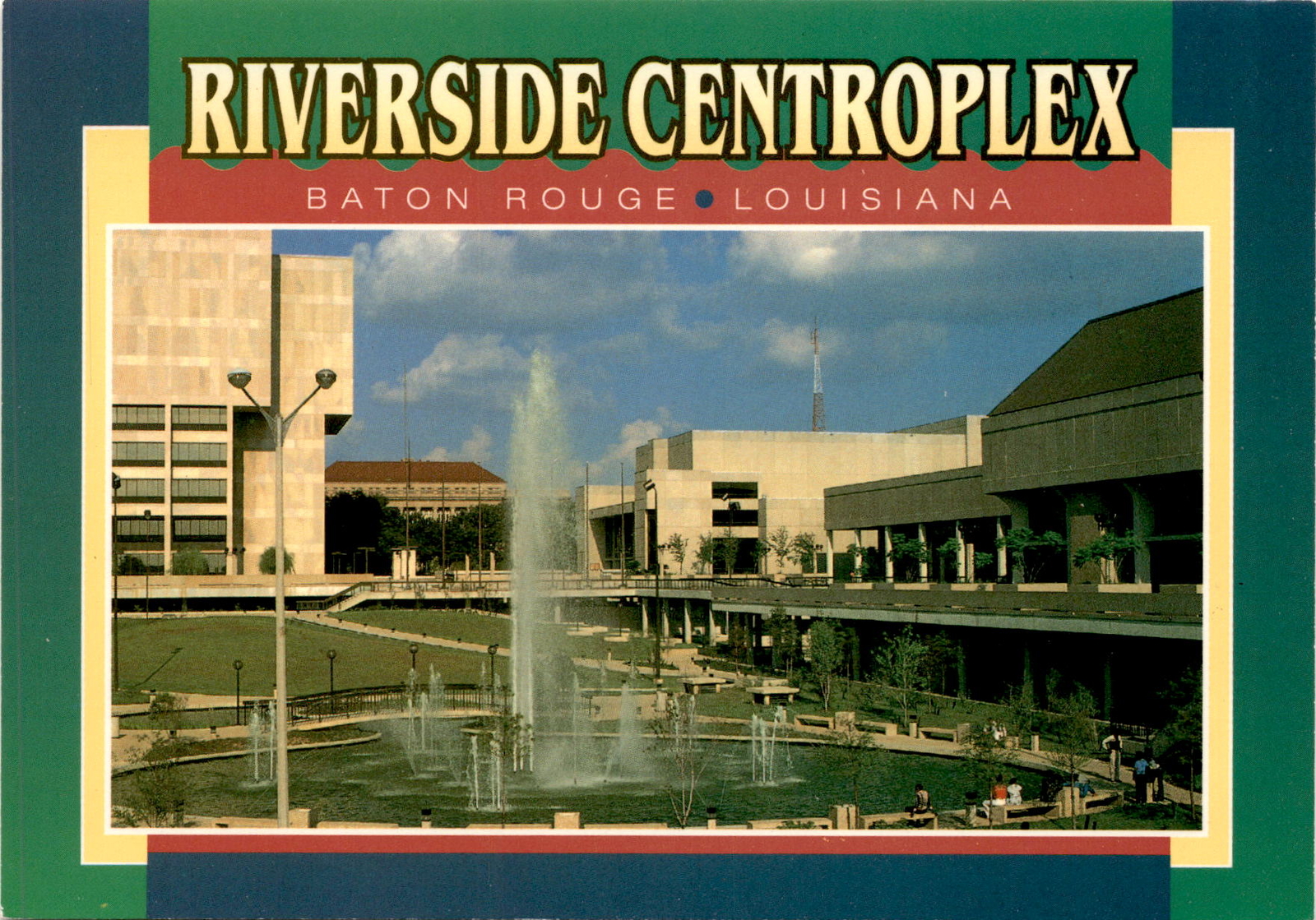 Baton Rouge Louisiana Riverside Centroplex Mississippi River Louisiana ...