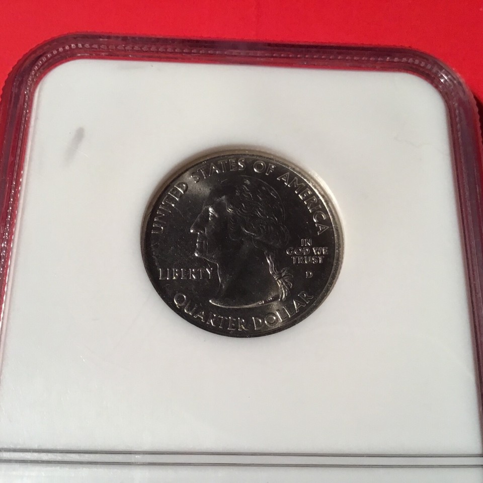 Wisconsin Extra Low Leaf Error Quarter NGC MS 65. Nice, Bright ...