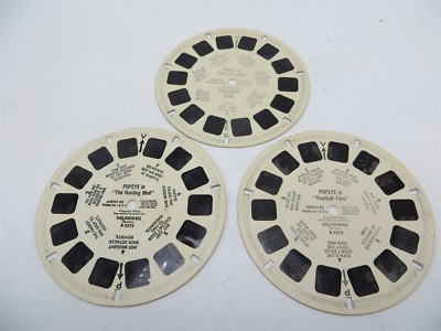 View-Master B527, Popeye, 1959, Children's Set of 3 Reels | eBay