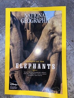 National Geographic Magazine May 2023 Secrets Of The Elephants | eBay