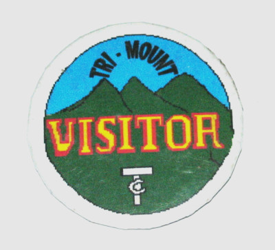 Camp Tri-Mount (NY) Visitor Pinback Button BSA | eBay