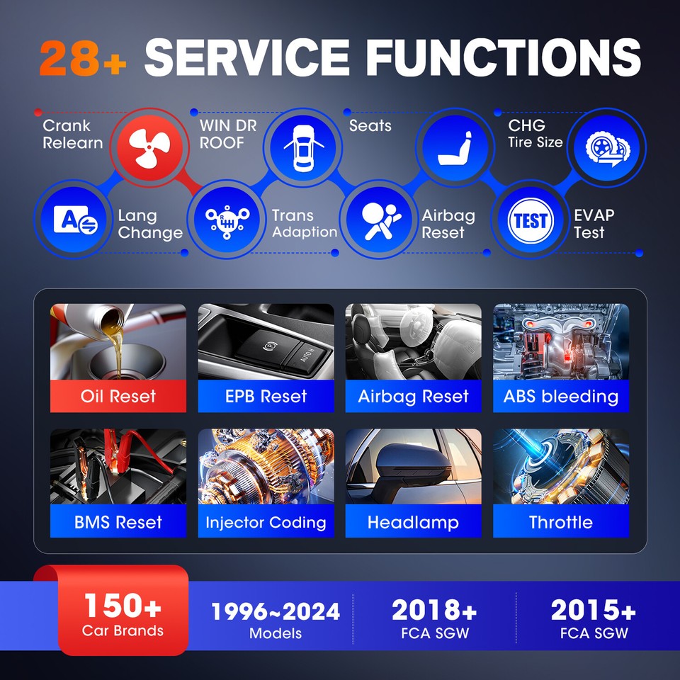 Autel Scanner MaxiCOM MK808BT PRO, 2025 Upgrade of MK808BT,MK808,MX808 ...