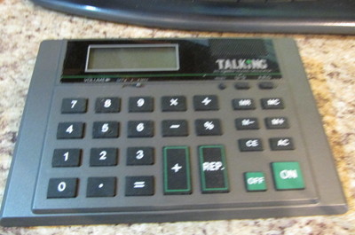 Big Numbers Talking Desktop Calculator | eBay