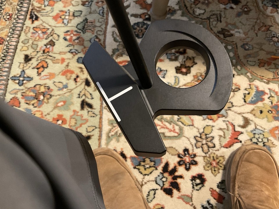 Left Handed LAB GOLF DF3 BLACK PUTTER 35" w/ HEADCOVER | eBay