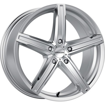 17x7 Silver Wheel Vision Boost 469 5x4.5 38 | eBay