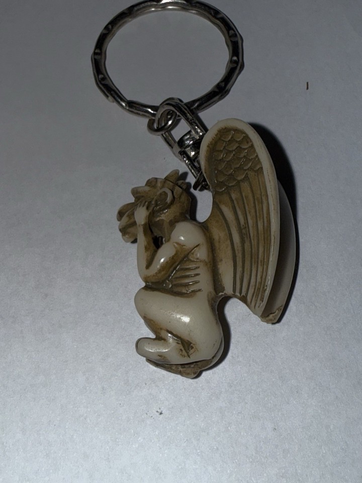 Lot Of 2 1 Is 3d France made Paris gargoyles of Notre Dame keychain ...