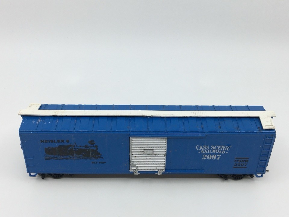 HO Athearn Custom Cass Scenic Railroad 50’ Boxcar CSRR #207 | eBay