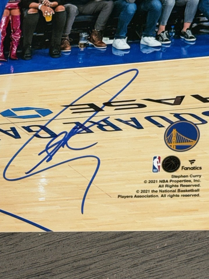 Stephen Curry "2974" Autograph Warriors 8x10 Auto NBA Signed Photo ...