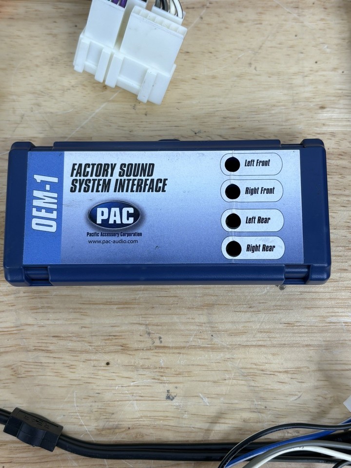 97-04 C5 Corvette OE Bose PAC OEM-1 Radio Stereo Head Unit Replacement ...
