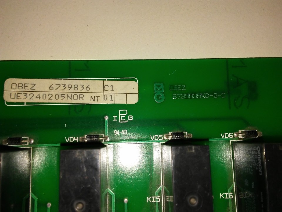 Merlin Gerin OBEZ 6739836 PLC PC Board 6739835XD-2-C | eBay