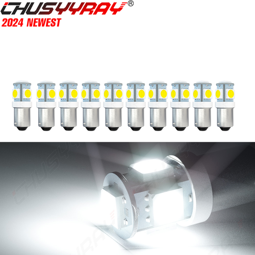 10x 57 Light Bulb Miniature Gauge Cluster Instrument Panel 12v G-4.5 ...