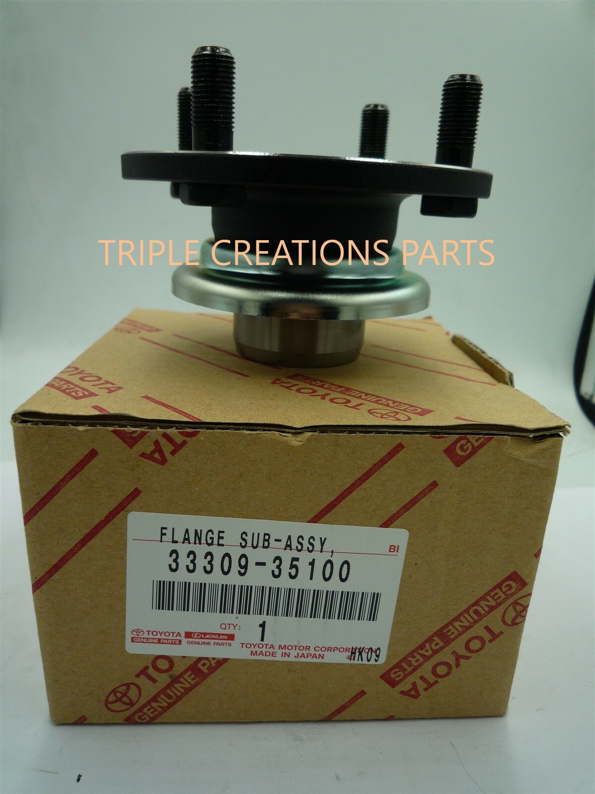GENUINE Toyota FLANGE SUB-ASSY, OUTPUT SHAFT COMPANION 33309-35100 OEM ...