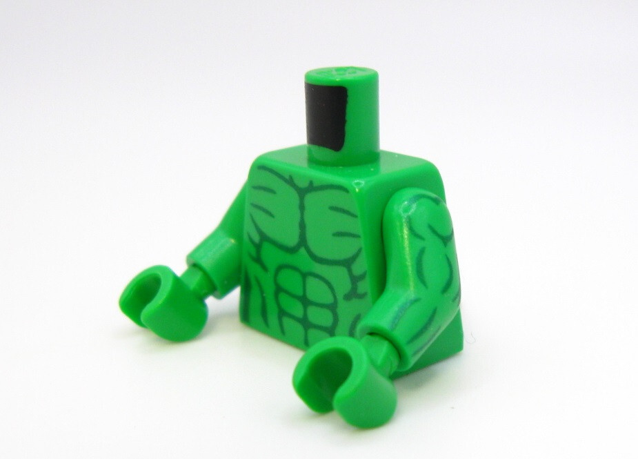 A Custom printed TORSO ASSEMBLY for Minifigures using Real LEGO® brick ...