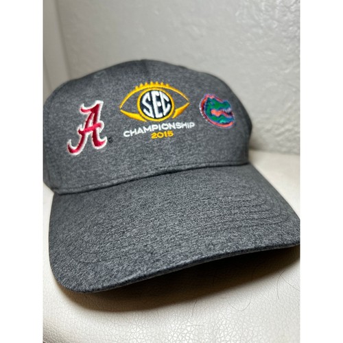2015 SEC Championship Hat Cap Alabama-Florida Gray Adjustable Dad Hat ...