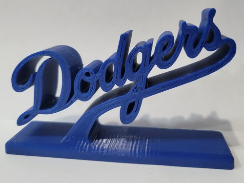 3D Printed Los Angeles Dodgers' Logo Decor | eBay